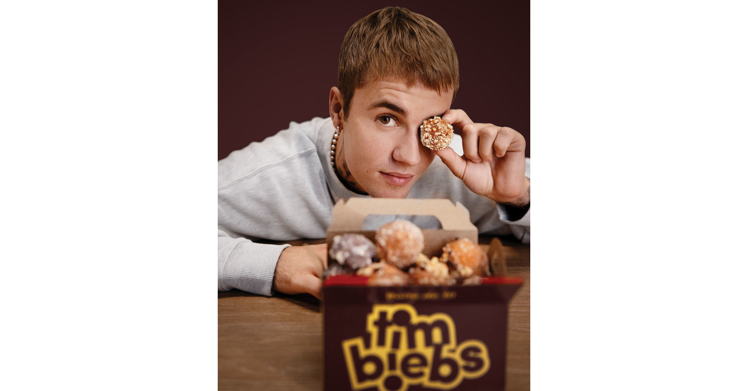 Justin Bieber et Tim Hortons annoncent un partenariat pour offrir de ...