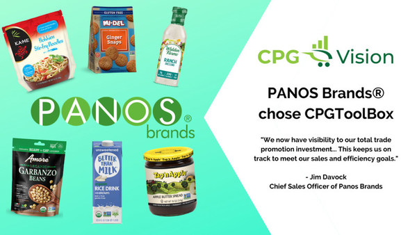 PANOS Brands chose CPGToolBox for its Trade Promotion Management solution