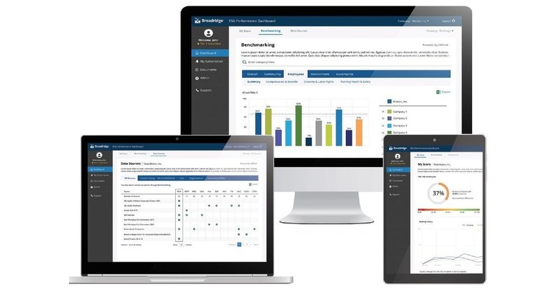 New Broadridge ESG Dashboard Enables Companies to Make Better Sense of ...