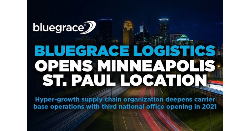 BlueGrace Logistics Secures Minneapolis-St. Paul 'Twin Cities' Location ...