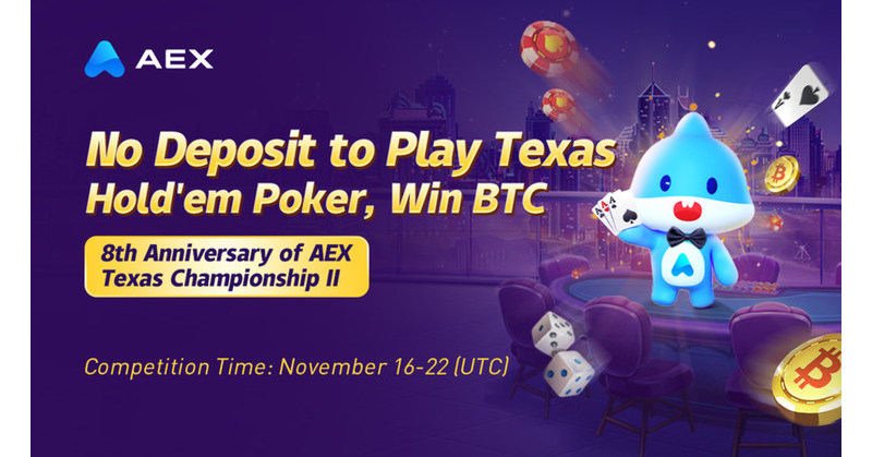 AEX Exchange 8th Anniversary Bash Week, 1st place wins 1BTC