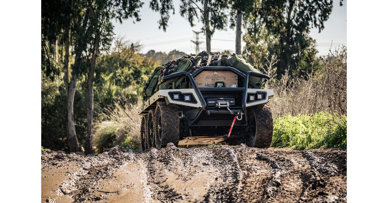 Elbit Systems and Roboteam Introduce ROOK: New Multi-payload 6X6 ...