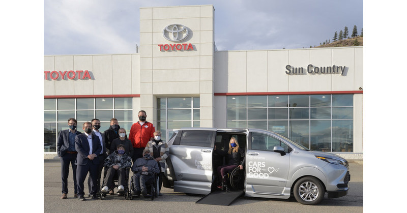 Toyota Canada Cars For Good™ Announces Recipients of New Vehicles
