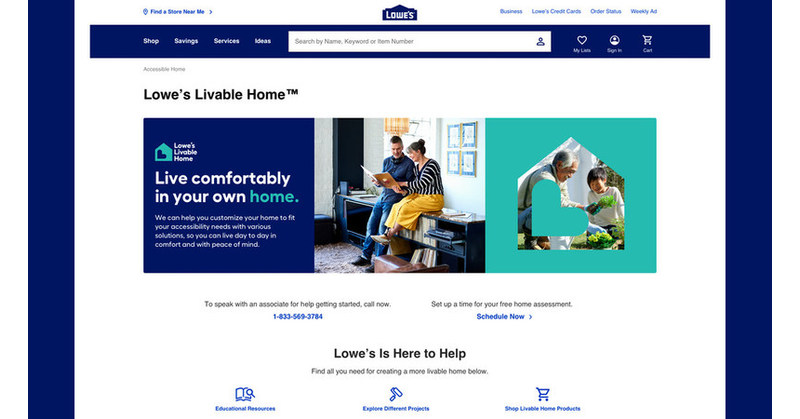 Lowe's Announces Commitment To Become The Retail Leader For One-Stop ...