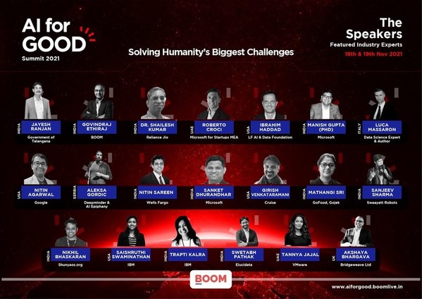 BOOM To Host 'AI For Good Summit 2021' To Highlight The Role Of ...