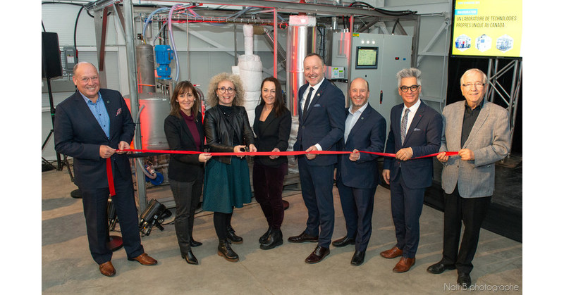 The CTTÉI inaugurates a cleantech laboratory unique in Canada