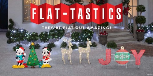 Easy Instant Holiday Yard Decor With Flat-tastics™