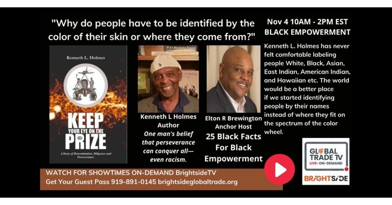 Kenneth L Holmes Releases New Book "Keep Your Eye on the Prize"