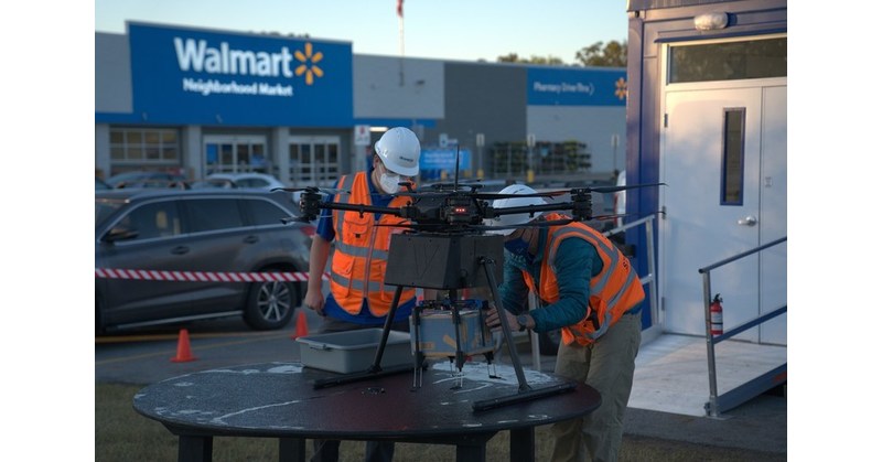 Walmart and DroneUp Announce First Multi-Site Commercial Drone Delivery ...