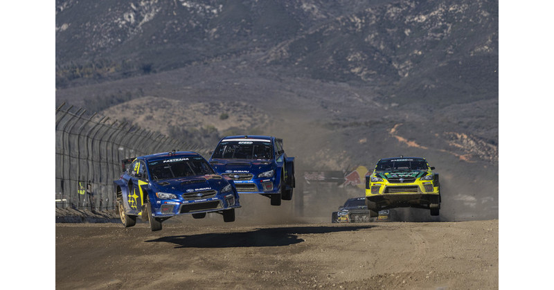 Subaru Sweeps Podium For Third Straight Nitro Rallycross Win