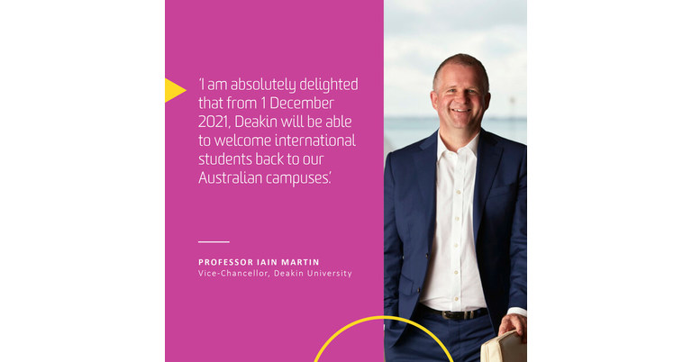 Deakin University is ready to welcome international students