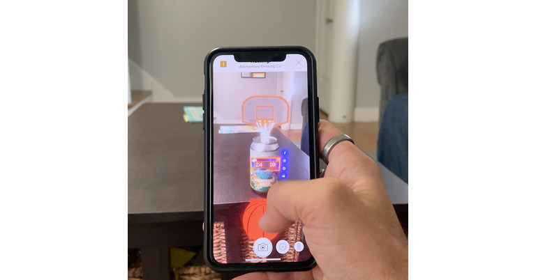 Virtual Basketball, Arcade Games Play from Beer Cans
