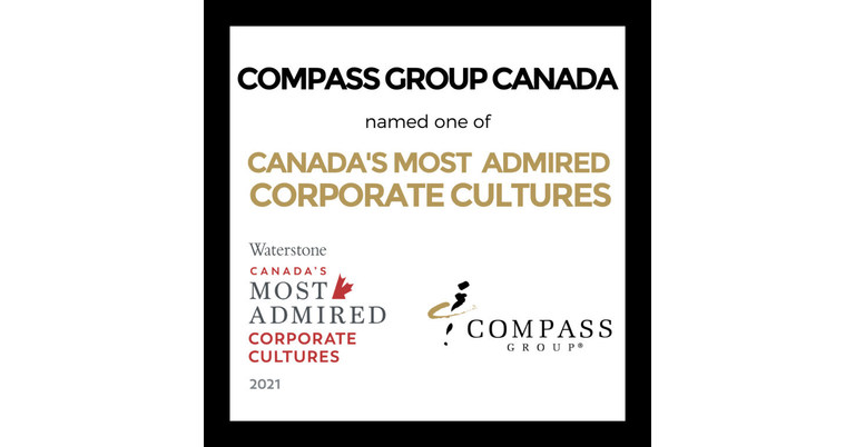 Compass Group Canada named as one of Canada's Most Admired Corporate ...