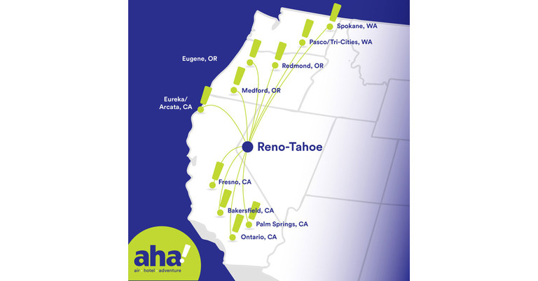 aha! completes first month of service to initial eight cities. Executes ...