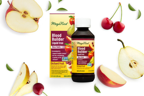 MegaFood® Launches Blood Builder® Liquid Iron Once Daily Supplement ...