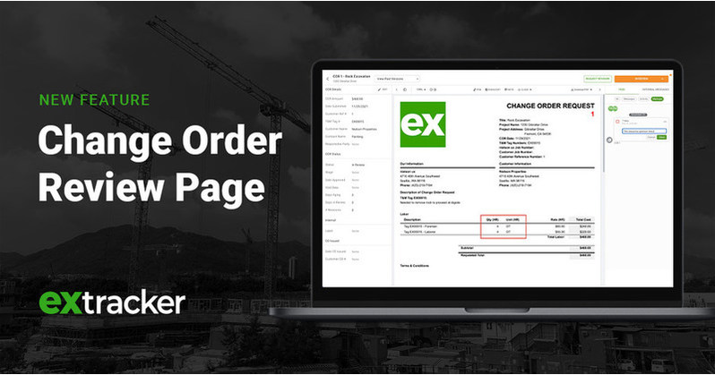 Construction software company Extracker announces real-time change ...