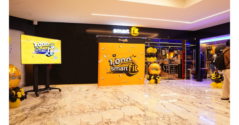 Smart Fit inaugura unidade de número 1000