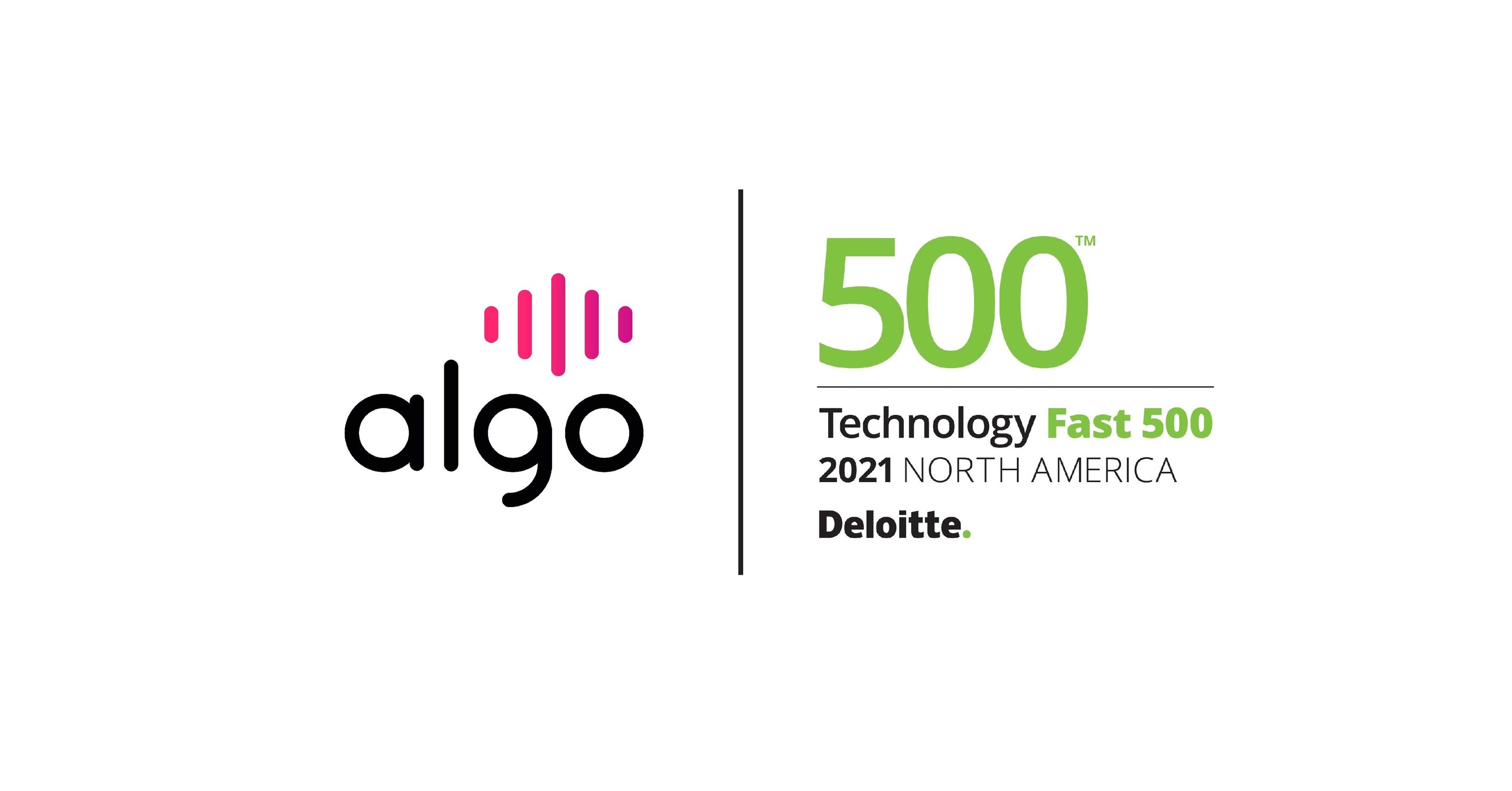 Algo Ranked 176th Fastest-Growing Company in North America on the 2021 ...