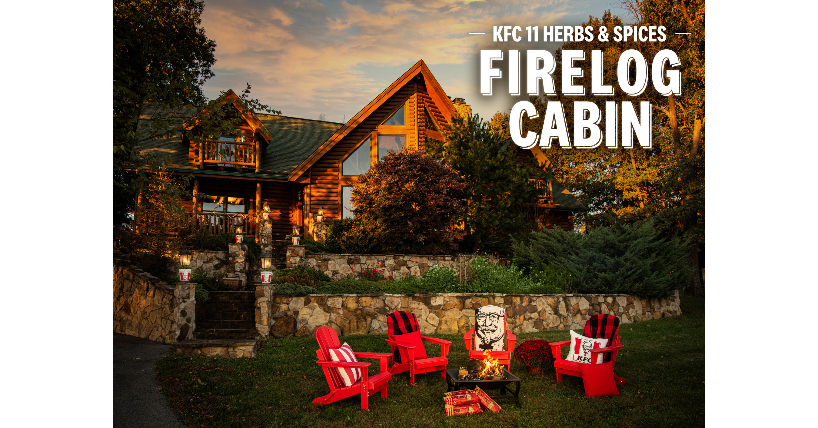 KFC's Best-Selling 11 Herb & Spices Firelog is Back, Now as a Full ...