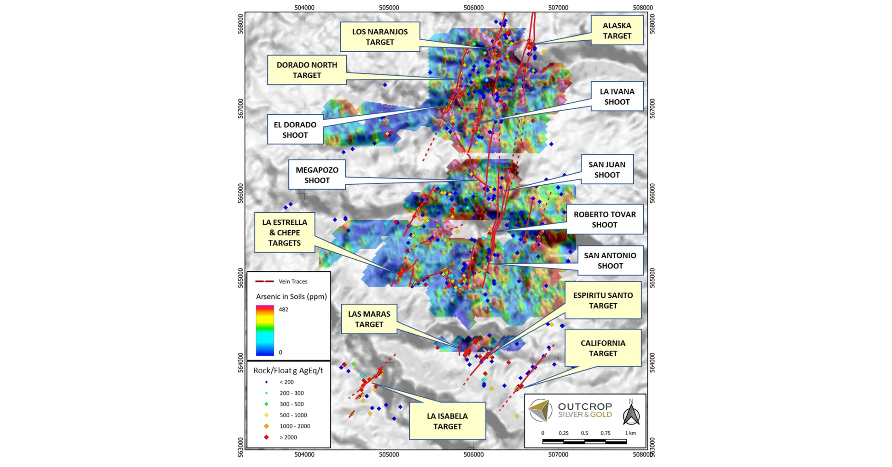 Outcrop Granted 5,046 Hectares of Mining Titles and Announces Discovery ...