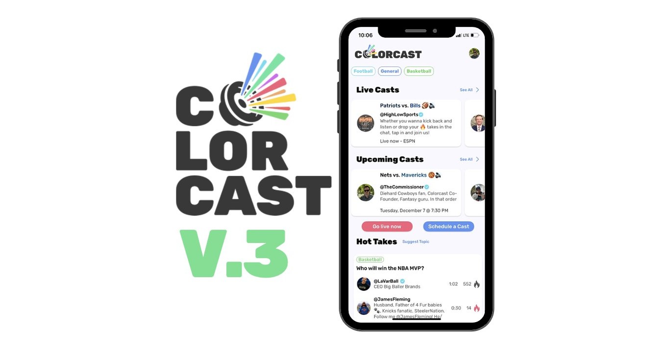 Colorcast Introduces Short-Form Audio, "Hot Takes"