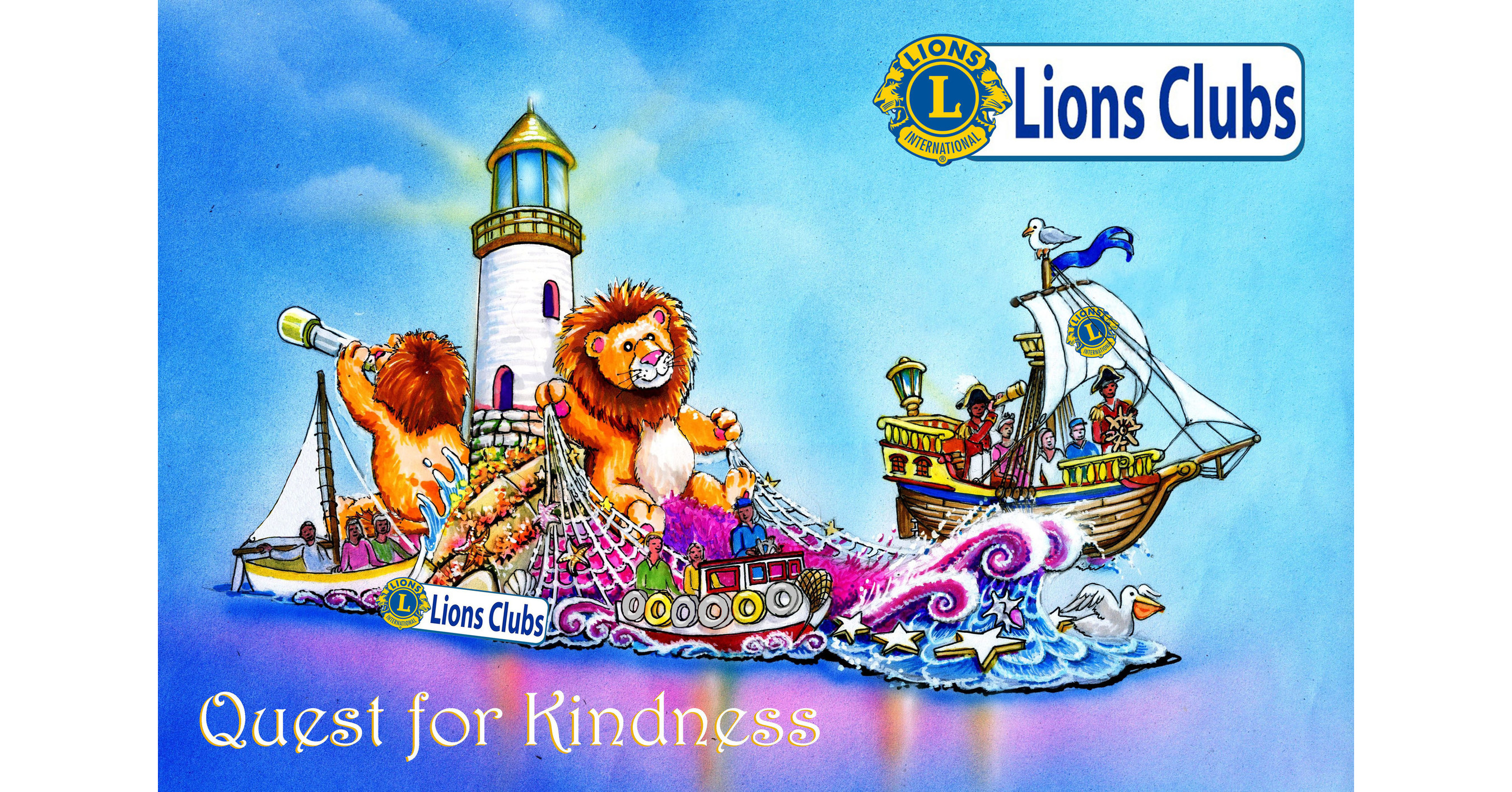 Lions International's "Quest for Kindness" Float Helps Students ...