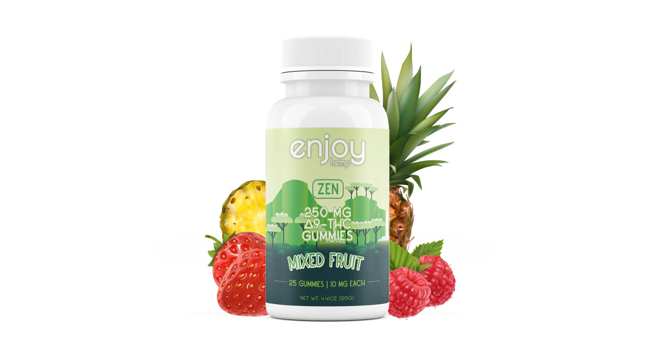 Enjoy Hemp Launches New Line of Gummies With Delta-9 THC