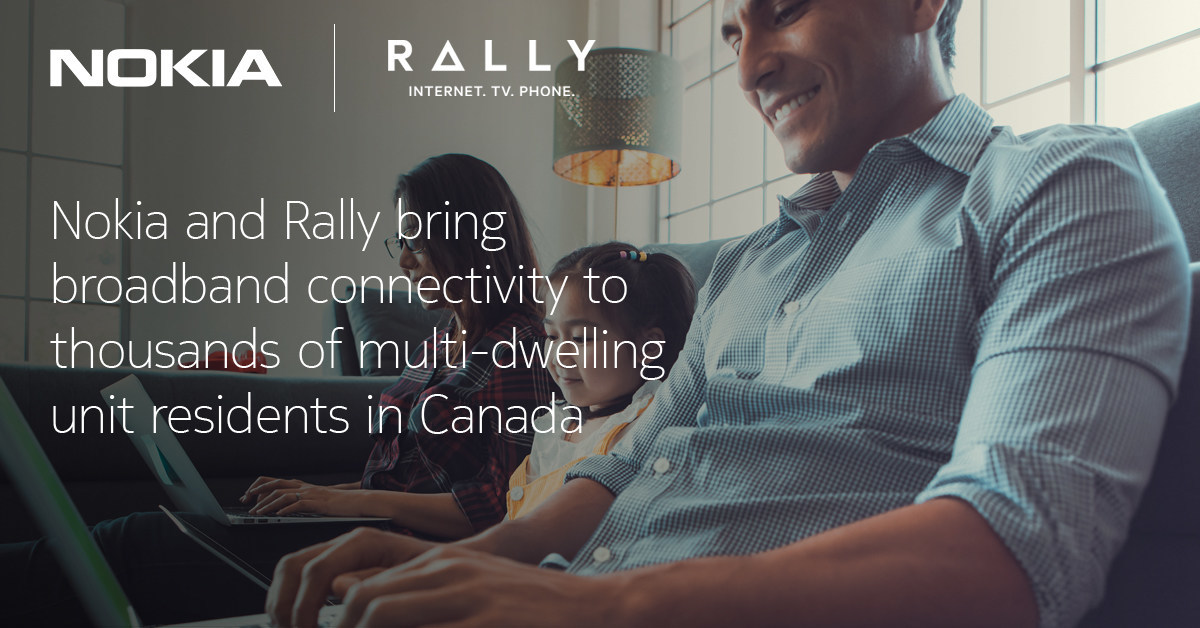 Nokia and Rally bring broadband connectivity to thousands of multi ...
