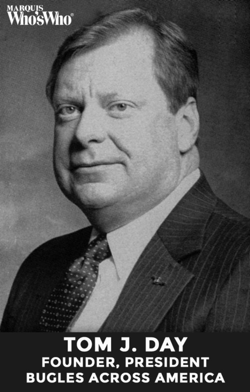 Tom J. Day Celebrated for Excellence in Bugle Playing and Military Service