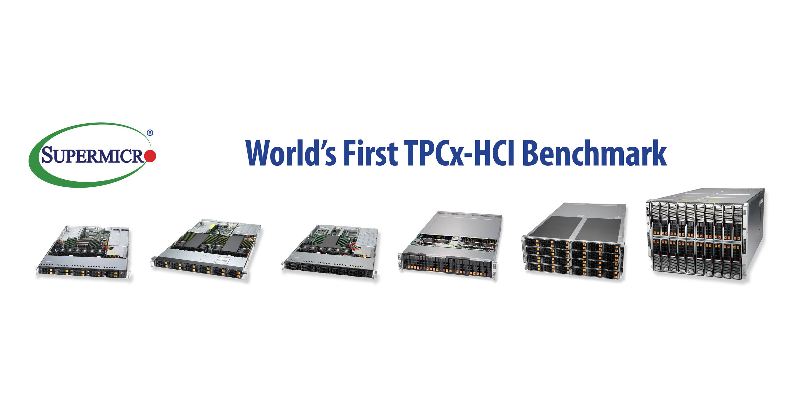 Supermicro Announces World's First TPCx-HCI Benchmark Result