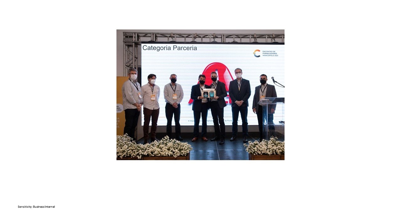 Marcopolo recognizes Axalta as Best Partner in 2021