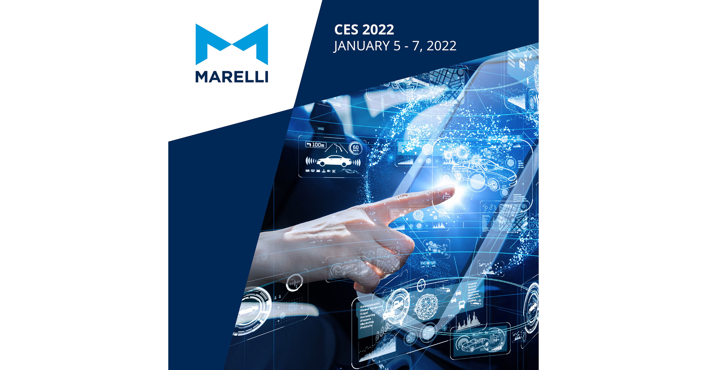 Marelli to Showcase Next-Generation Automotive Solutions at CES 2022, Highlighting In-House ...