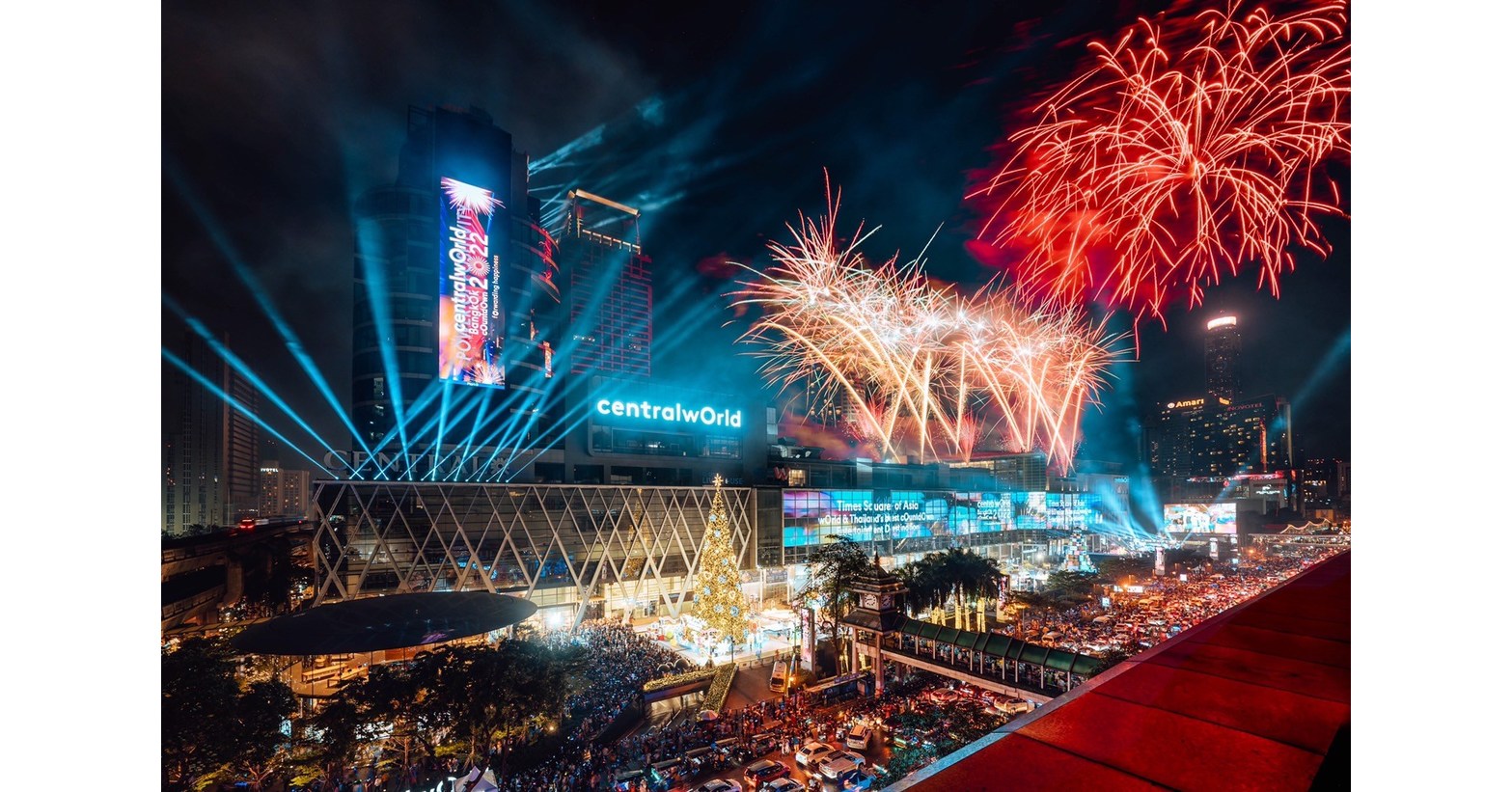 Thailand's Central World, the global countdown landmark, aka 'Times ...