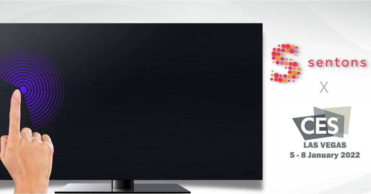 SENTONS SHOWCASES ULTRASONIC TOUCH FOR LARGE DISPLAYS AND ANNOUNCES ...