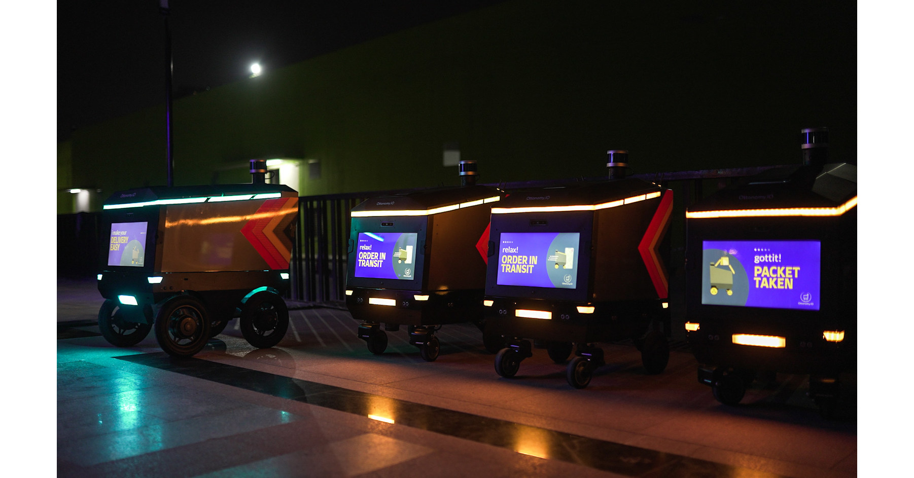 Ottonomy Unveils Ottobot; The World's First Fully Autonomous Delivery ...