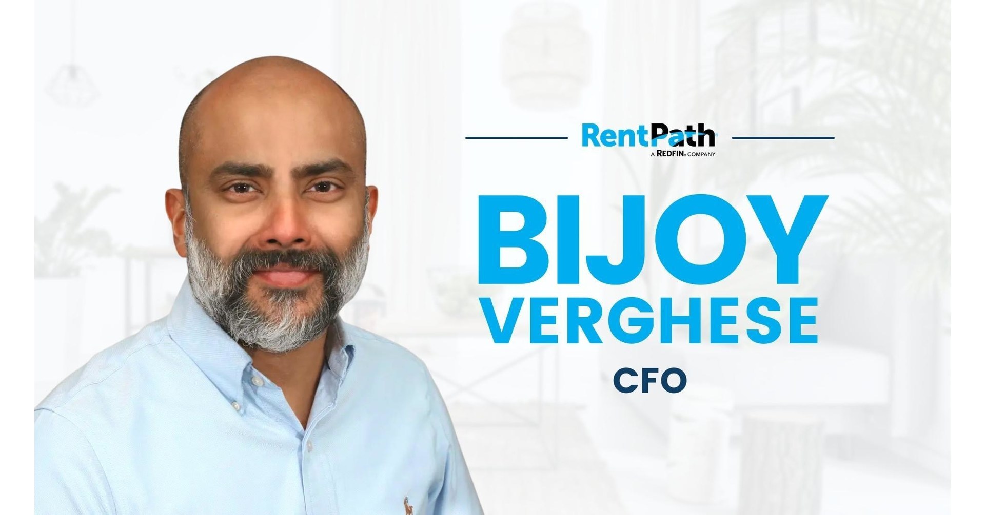 RentPath promotes results-driven finance leader, Bijoy Verghese, to ...