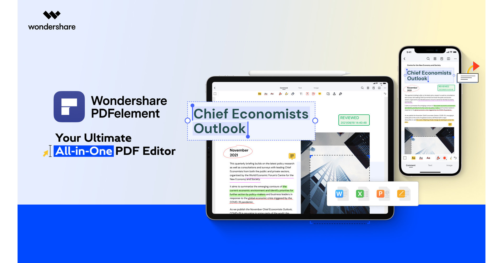 Wondershare Updates PDFelement for Mobile with New Conversion Features