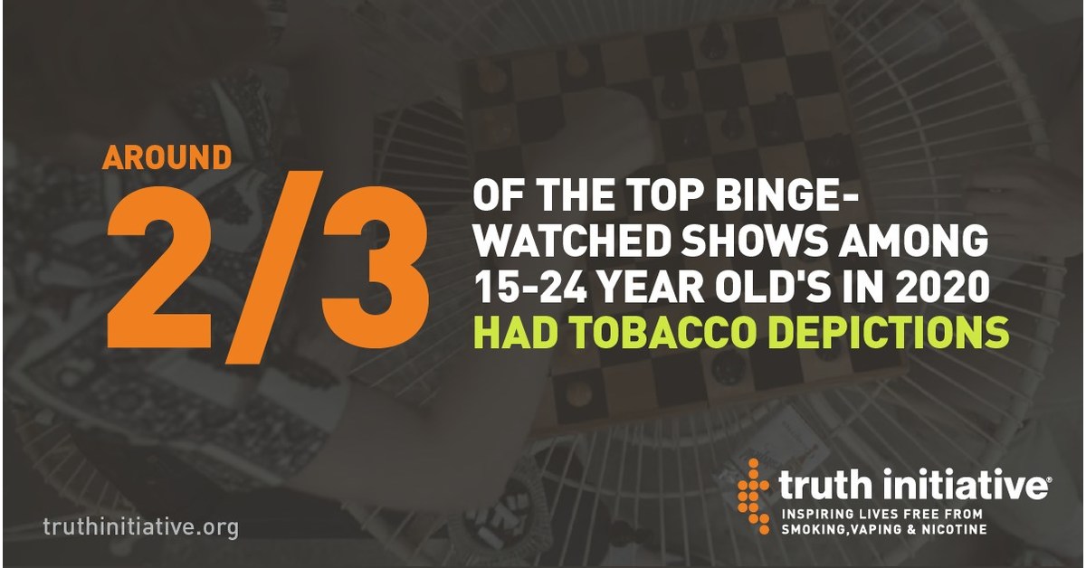 New Truth Initiative report shows troubling use of tobacco imagery in ...
