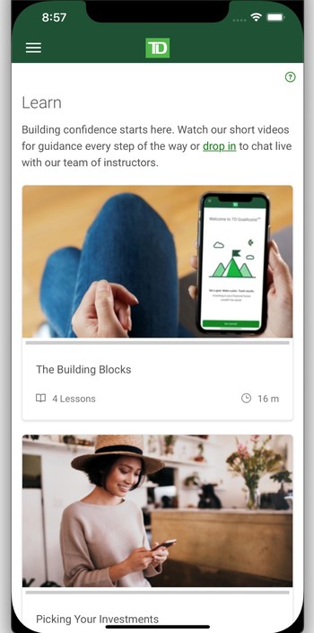 Investing simplified: TD launches new mobile app TD Easy Trade