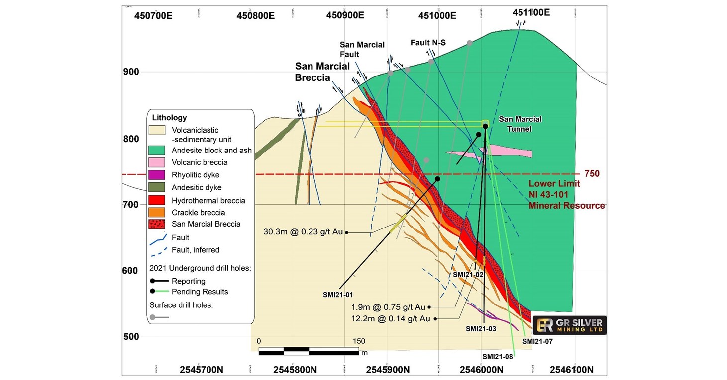 GR Silver Mining Confirms Wide, High-grade Silver Mineralization Below ...
