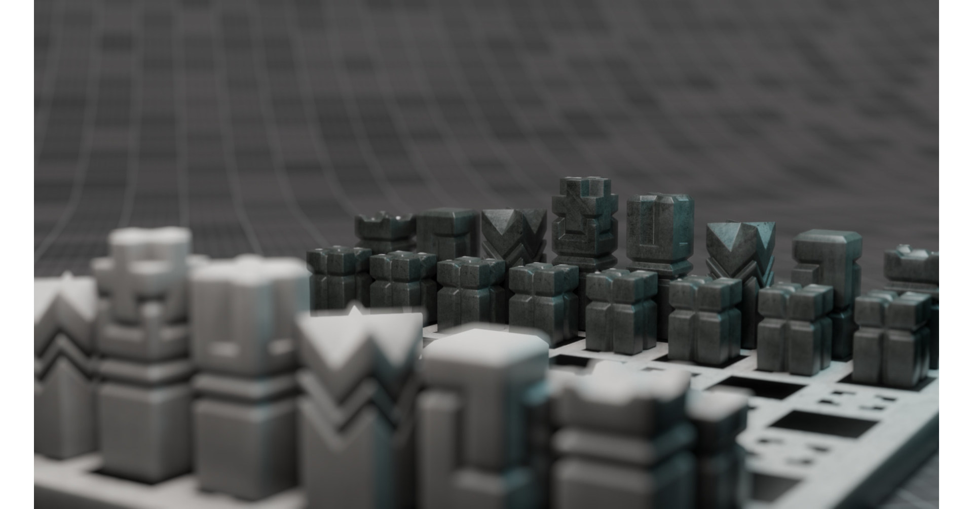 Concrete Chess Set Inspired by Brutalist Architecture Launches on ...