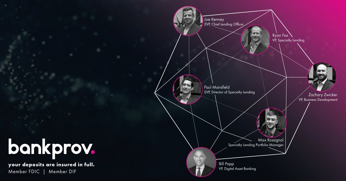 BankProv to Scale its Specialty Banking Team to Serve Underserved Markets