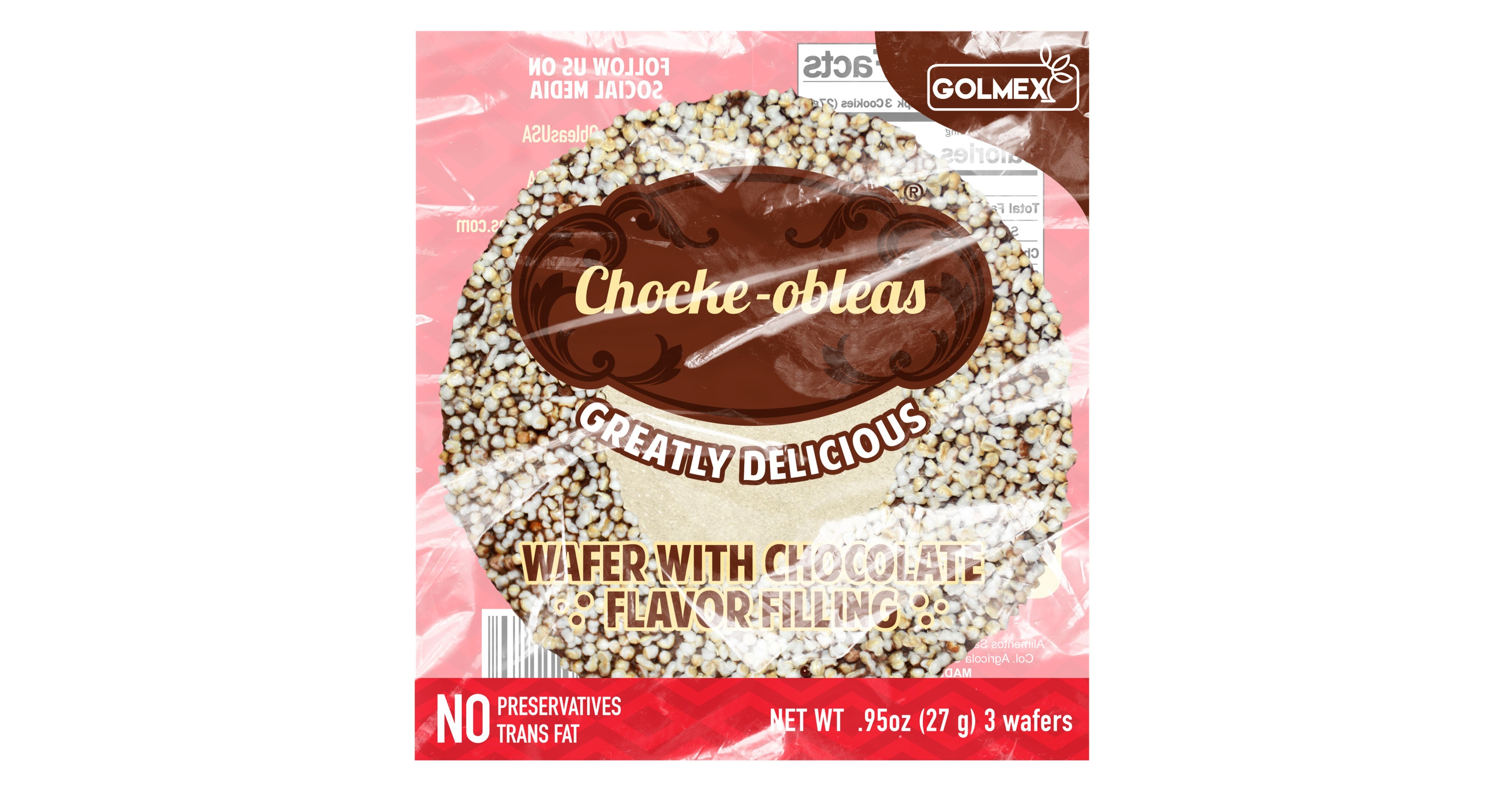 Highly Successful Mexican Snack Wafer Brand Hits U.S. Shelves