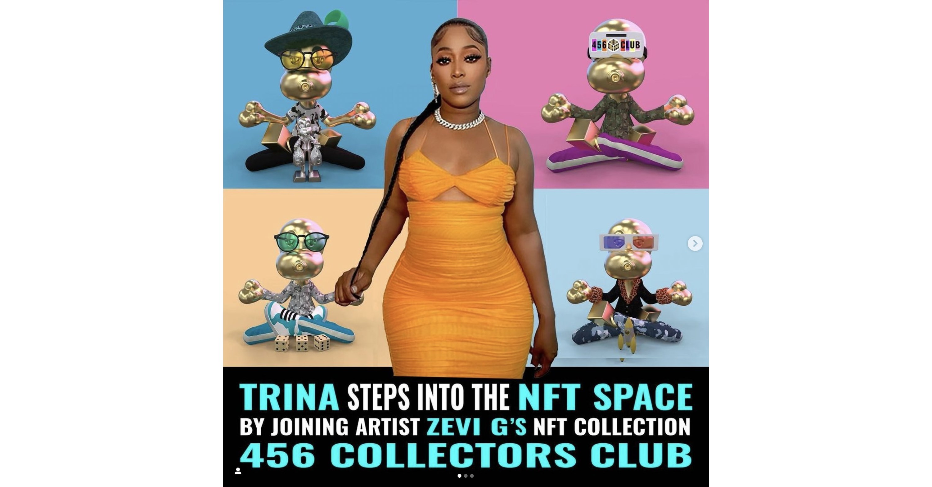 Trina Rockstarr "Diamond Princess" Apes into Metaverse with 456 ...