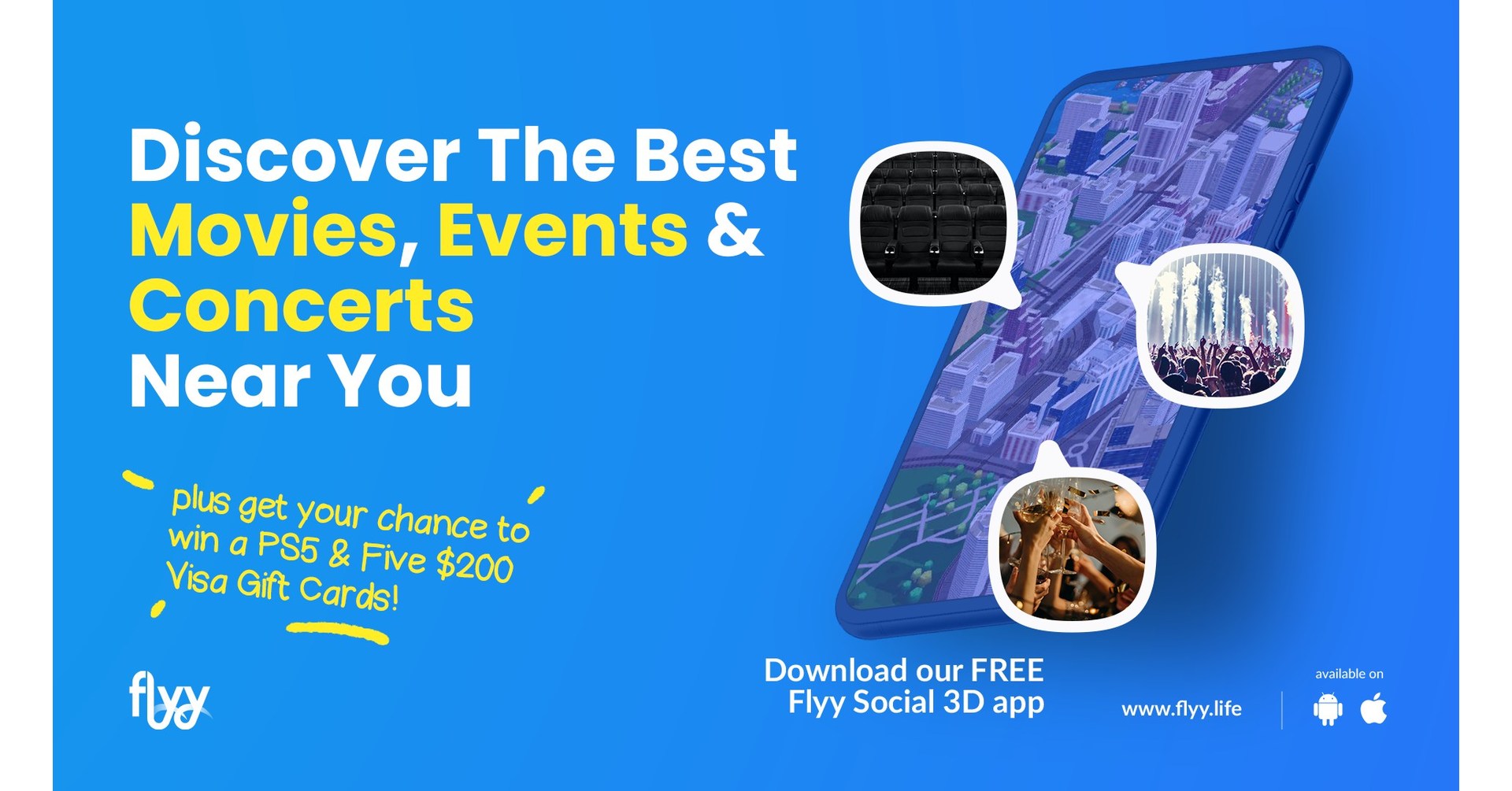 Don't Just Connect, Flyy With Your Friends