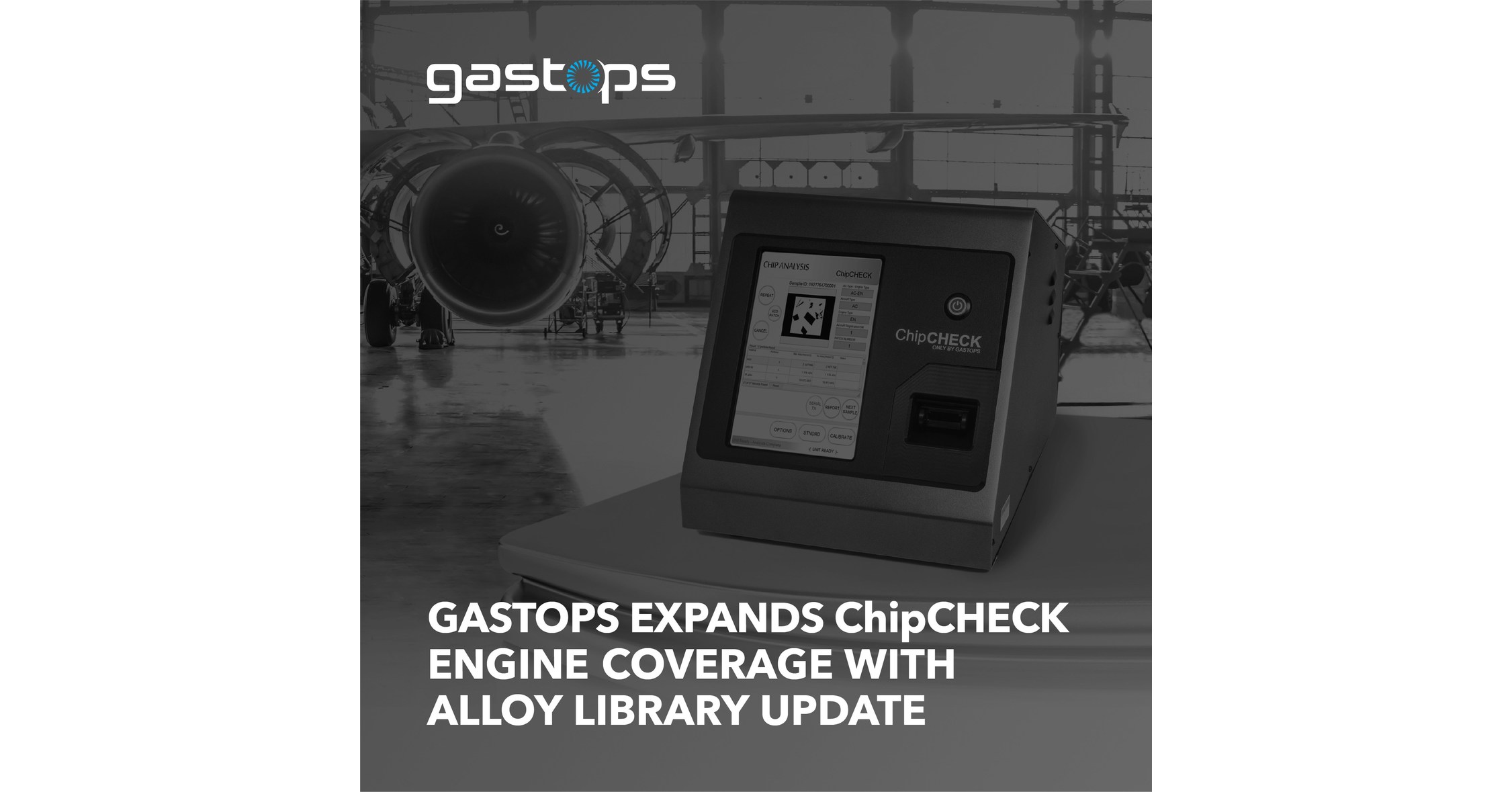 Gastops Expands ChipCHECK Engine Coverage with Alloy Library Update