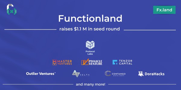 Functionland Raises $1.1M in Seed Funding