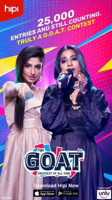 Hipi's virtual singing talent hunt - Hipi G.O.A.T. contest receives jaw ...