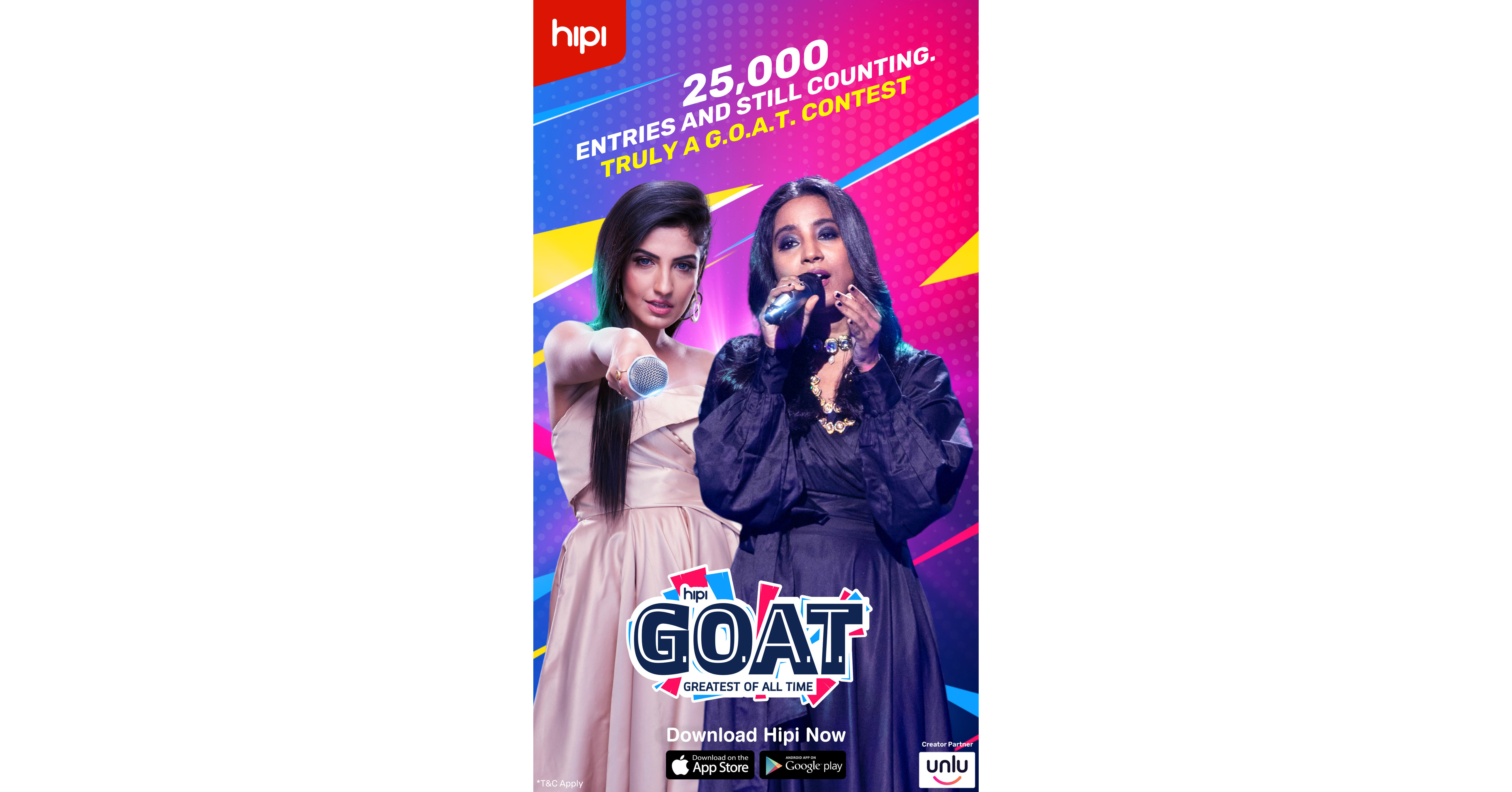 Hipi's virtual singing talent hunt - Hipi G.O.A.T. contest receives jaw ...