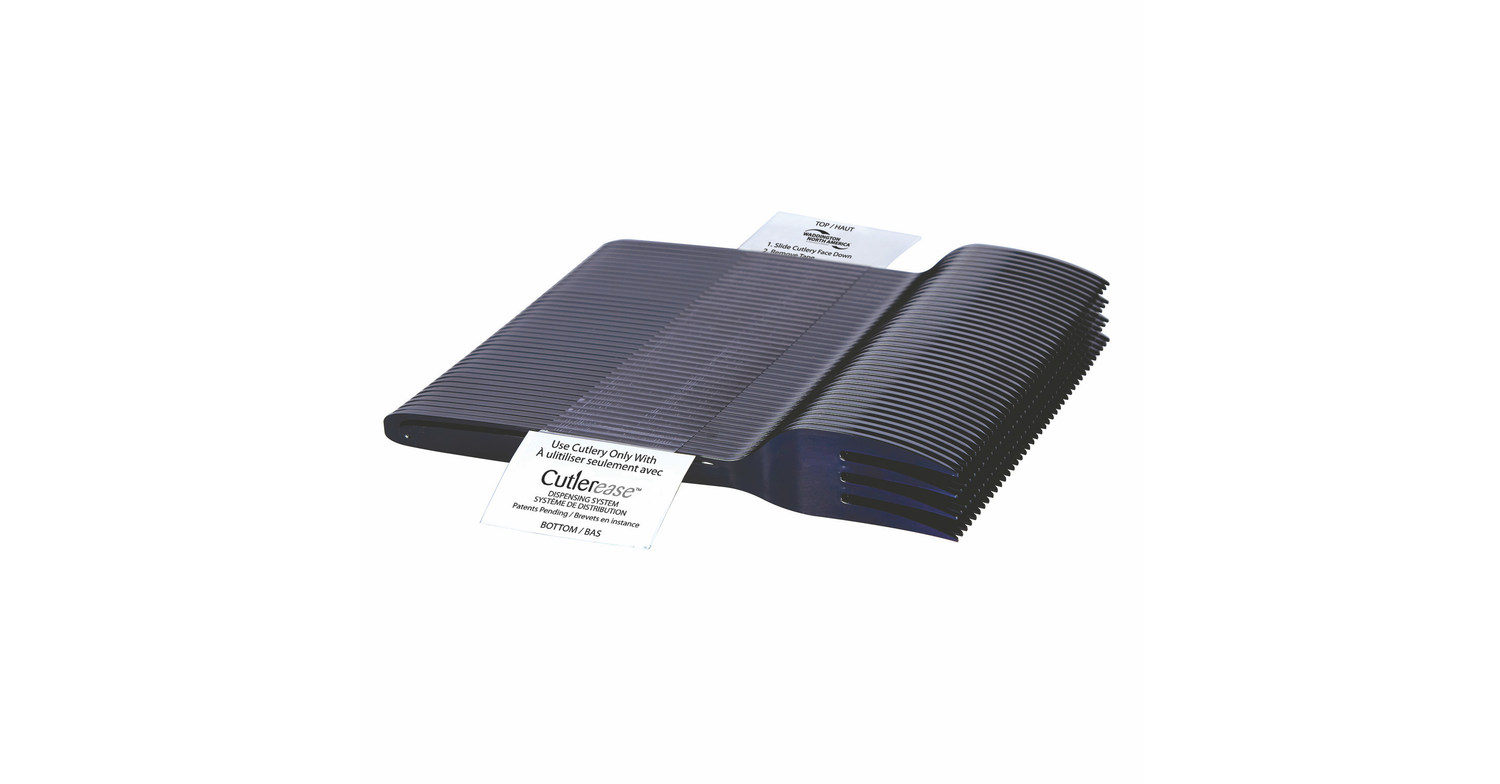 Novolex Awarded Patent for Cutlerease Utensil Dispenser